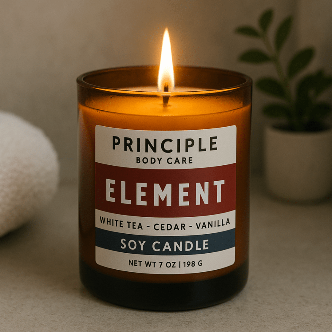 Element Soy Candle for Men – P R I N C I P L E