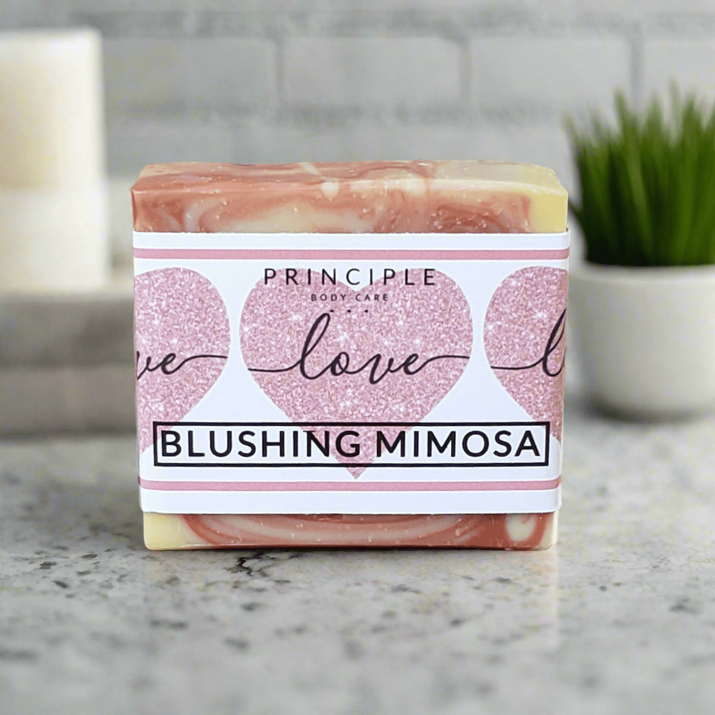 Blushing Mimosa Soap Bar | Refresh & Glow | Principle Body Care – P R I ...
